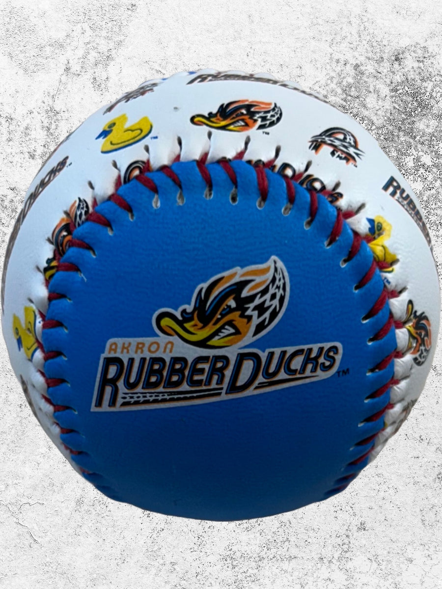Logo Collage Ball – Akron RubberDucks