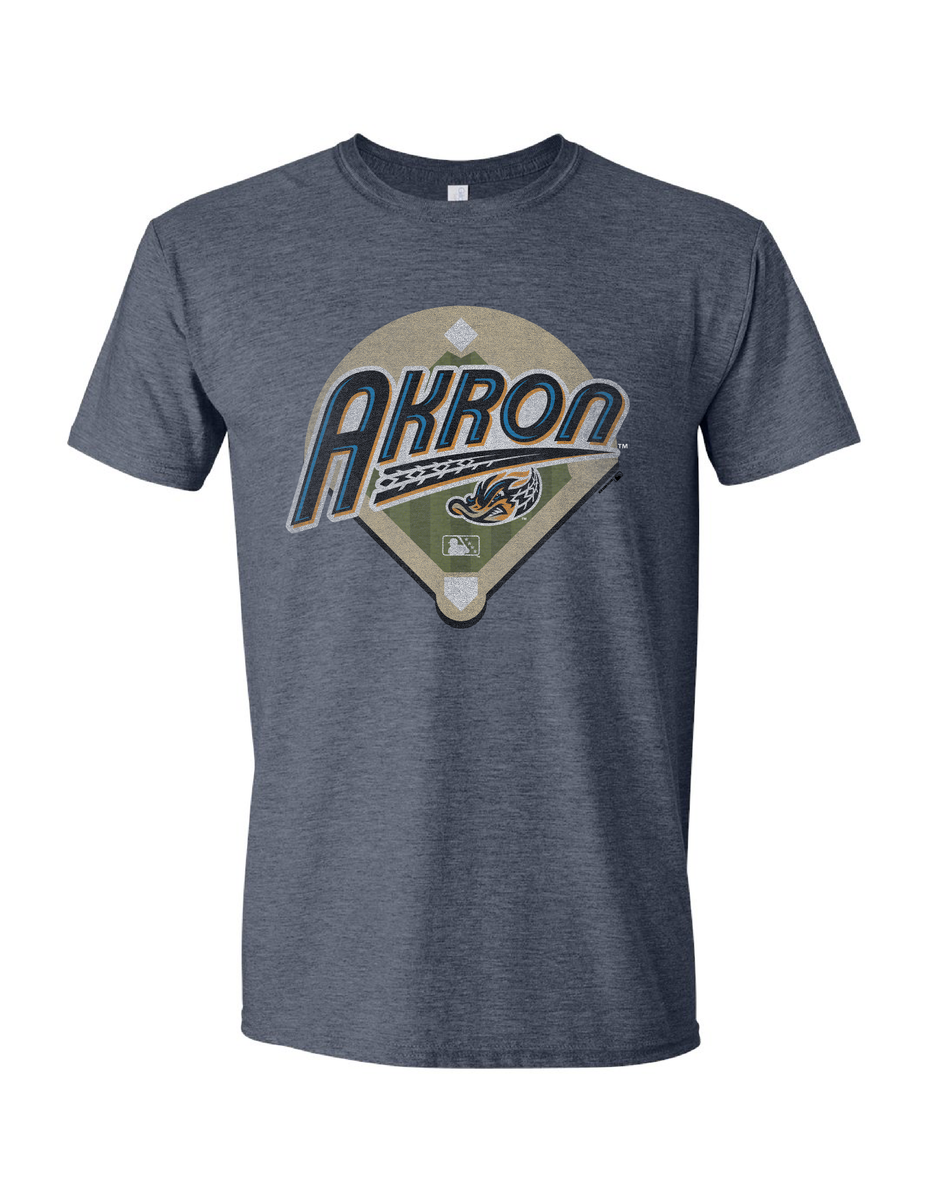 Road Baseball Diamond Tee – Akron RubberDucks