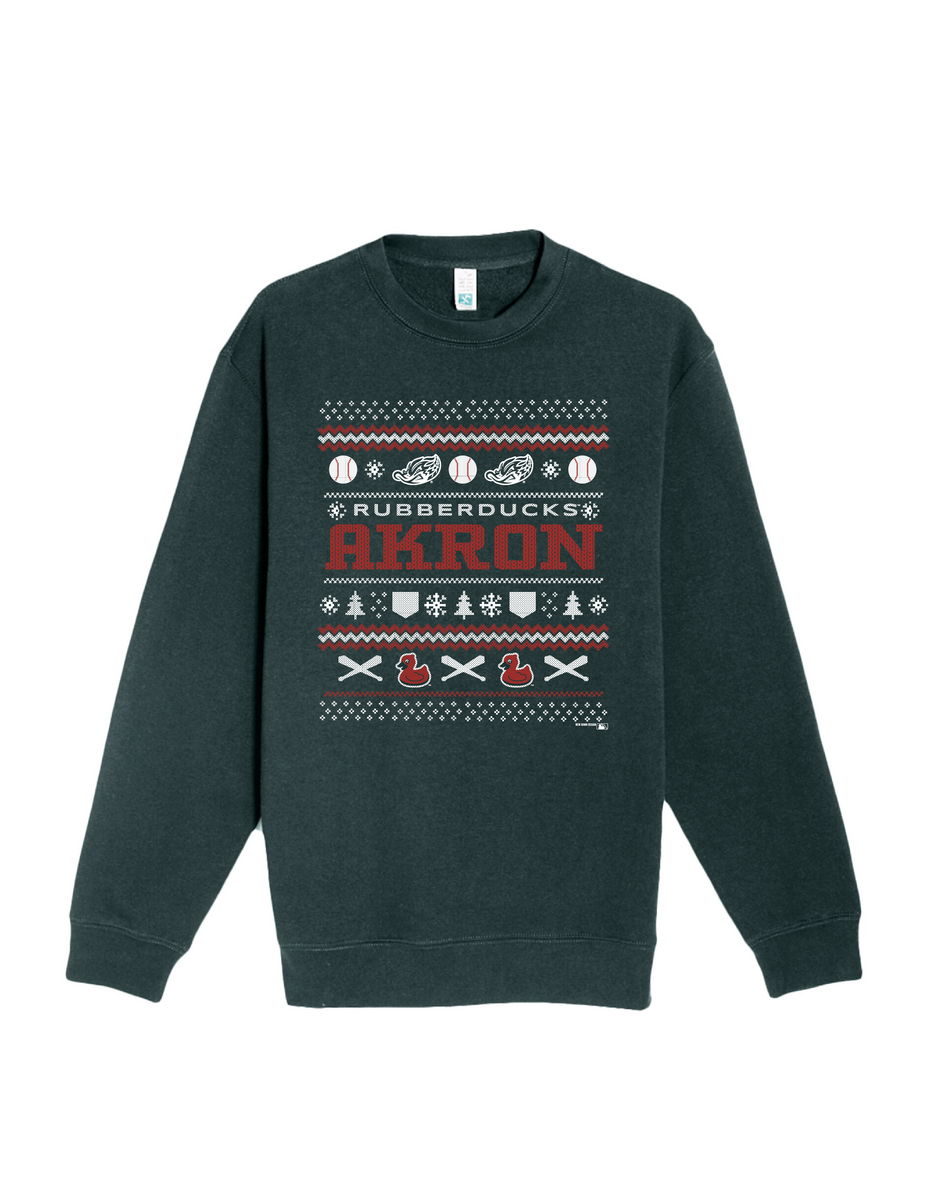 Ugly Christmas Sweater 2025 – Akron RubberDucks