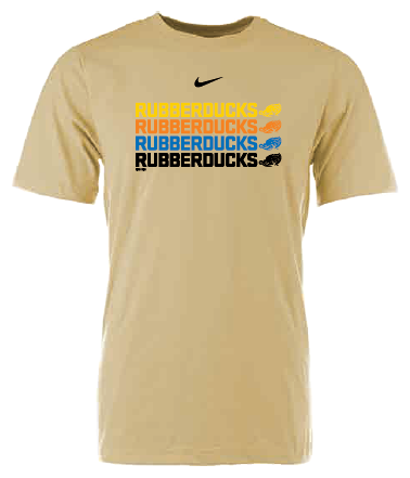 Nike Paste Gold Tee – Akron RubberDucks