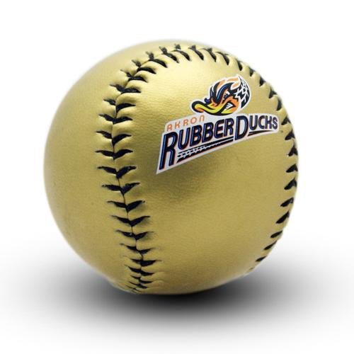 Gold Baseball – Akron RubberDucks